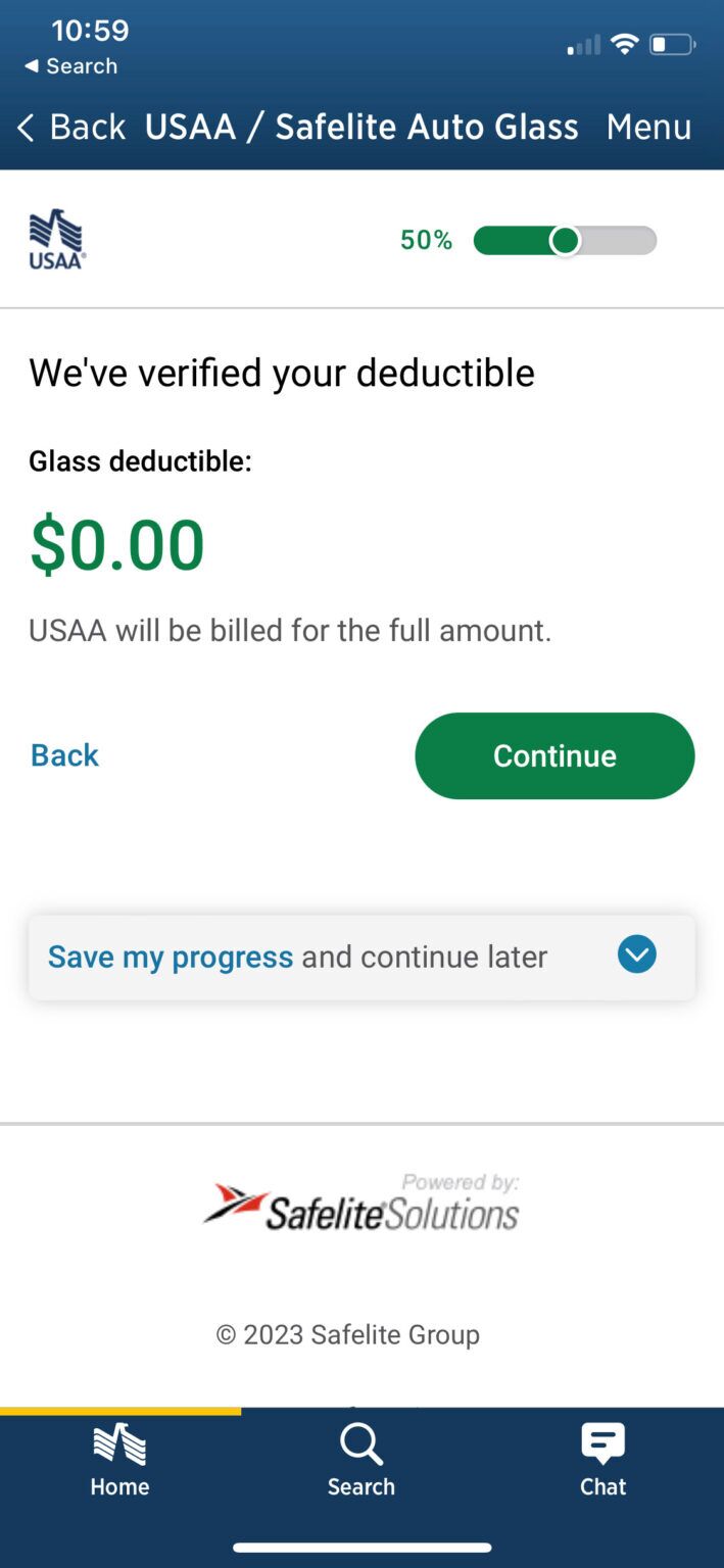 USAA Insurance Claims - Auto Glass Services NW