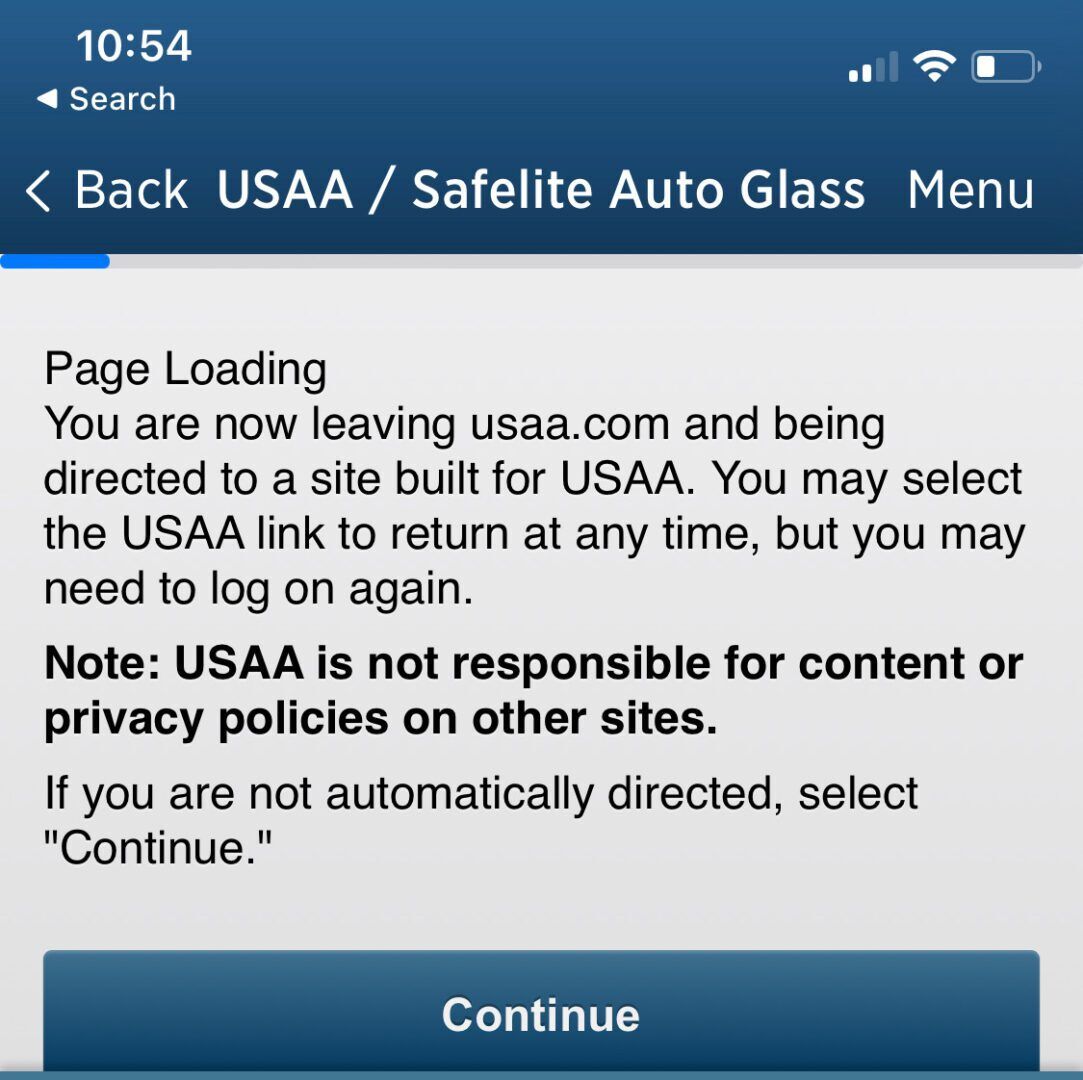 USAA Insurance Claims - Auto Glass Services NW